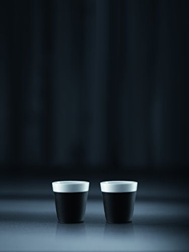 Bistro Mug, Black, 1 Count (Pack of 1)