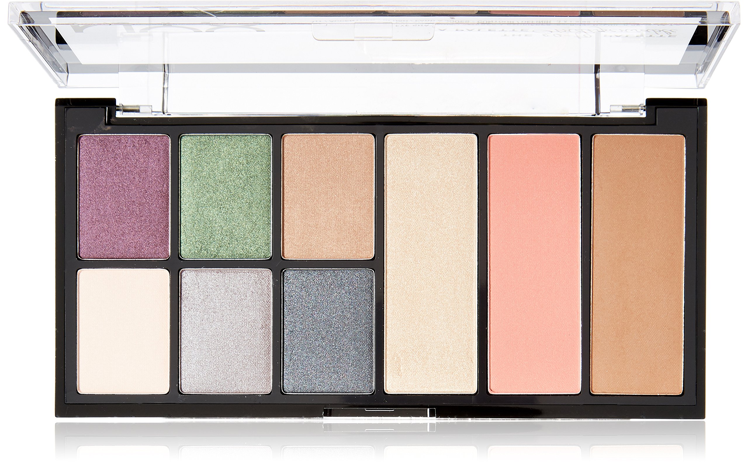 NYX PROFESSIONAL MAKEUP Go-to Palette, Bon Voyage, 0.54 Ounce