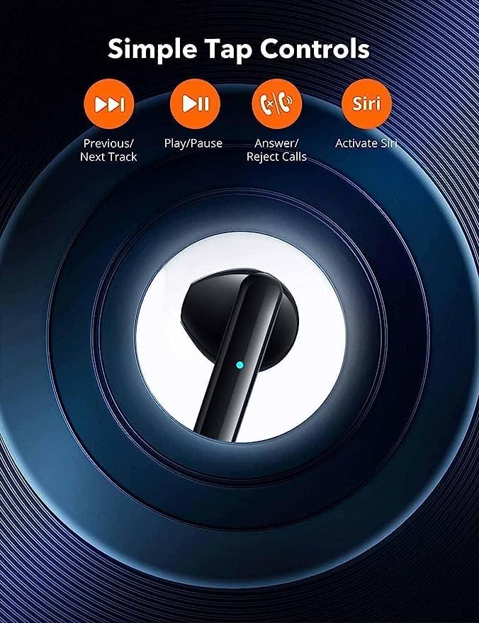 POCO, LLC Wireless Earbuds Bluetooth Headphones in-Ear Noise Cancelling Earbuds Stereo Sound, Deep Bass & with Charging Case Air Buds Pro Touch Control,for Sport