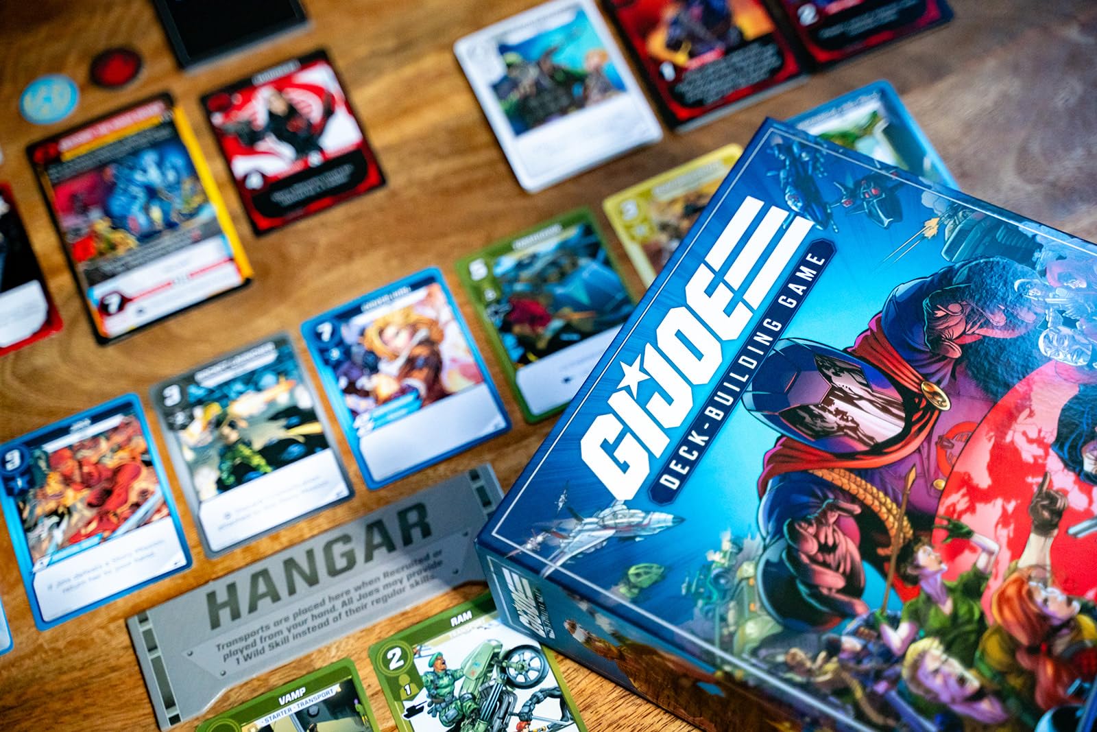 Renegade Game Studios G. I. Joe Deck-Building Game, 1-4 players, Ages 14+, Fully Cooperative Game, Core Set