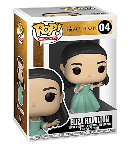 POP Broadway: Hamilton - Eliza Hamilton Funko Pop! Vinyl Figure (Bundled with Compatible Pop Box Protector Case), Multicolored, 3.75 inches