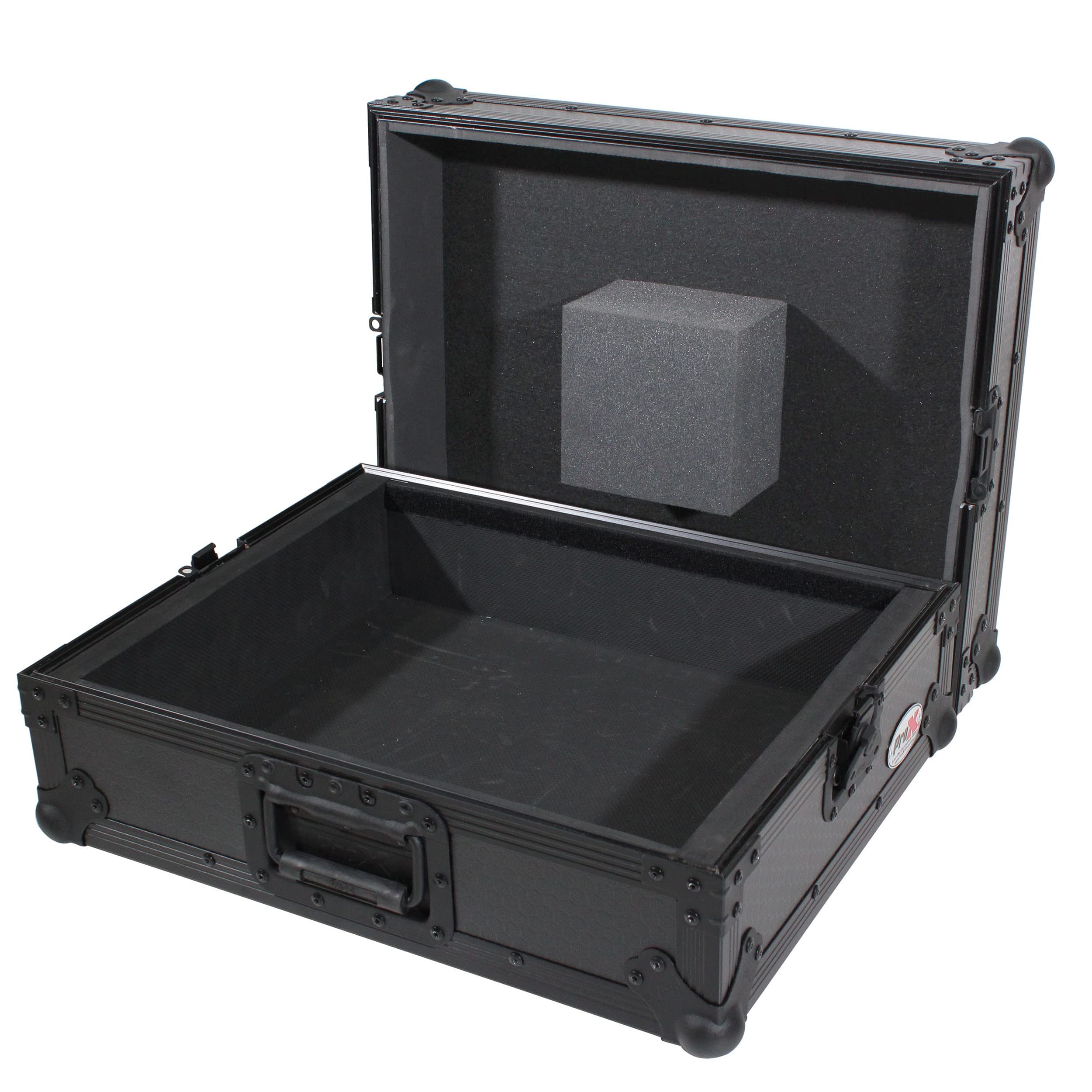 BRENDAZ Universal Flight Case for Turntable with Foam for Interior Support, Compatible with Classic Technics SL1200 Turntable (RED)