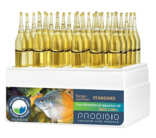 Prodibio Start Up, Bacteria Starter Kit, Fresh and Saltwater, 30/1 mL vials, 30 gal and up
