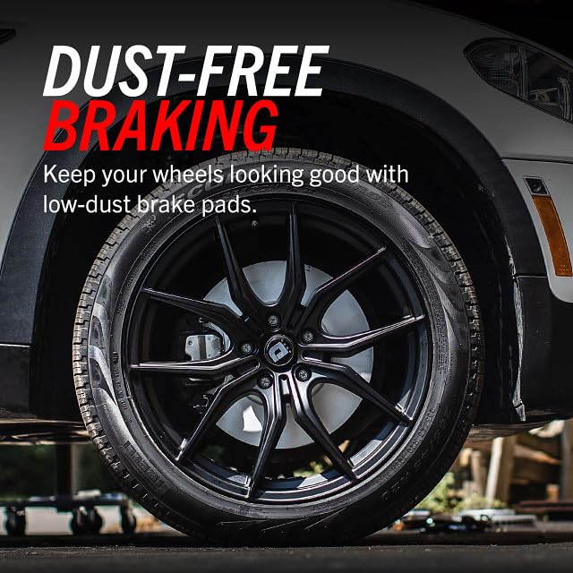 Power Stop CRK8531 Z17 Rear Coated Rotor Kit-Coated Brake Rotors, Ceramic Brake Pads For Chevrolet Corvette 2020-2023 [Model Specific]