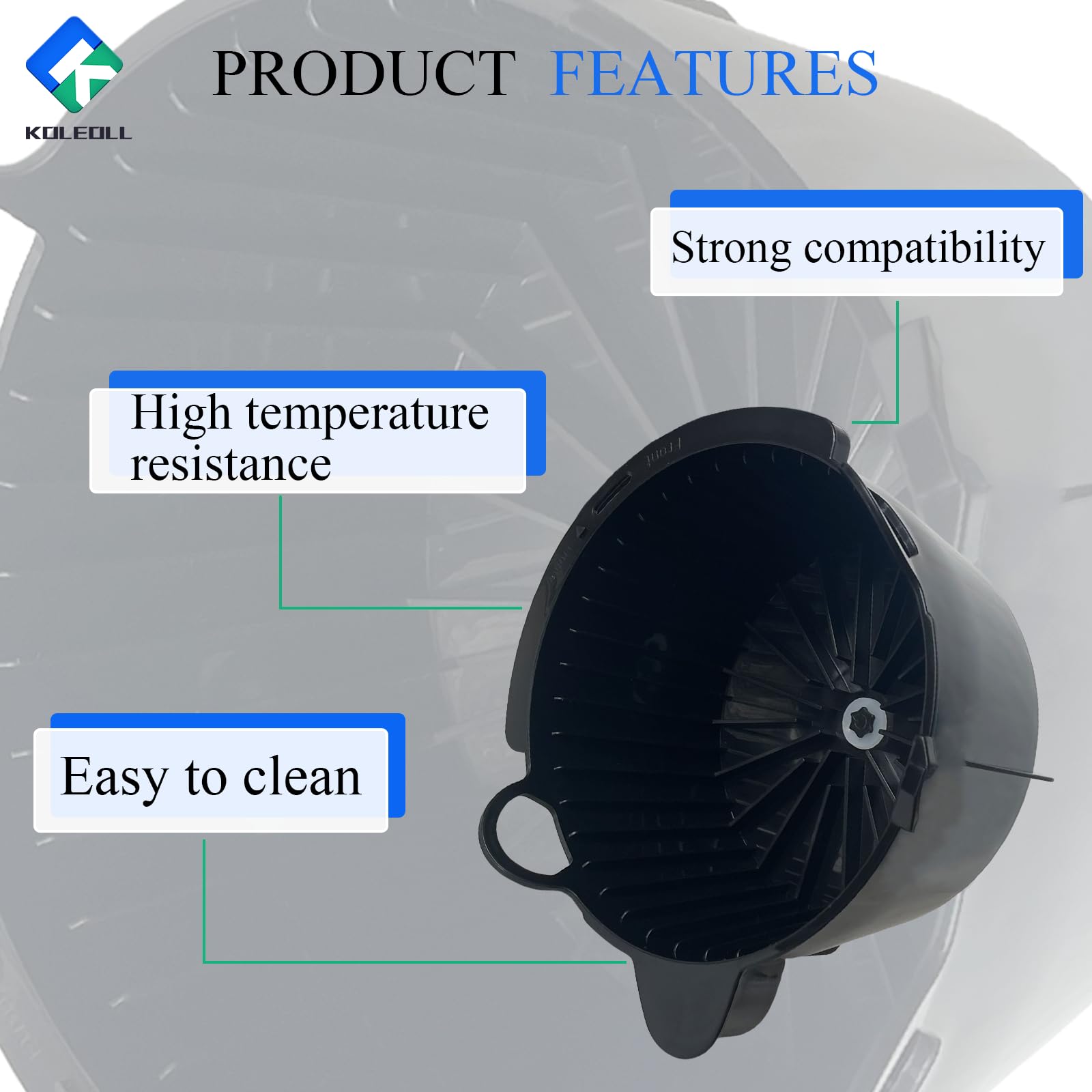 Brew Basket 112435-000-000, 185774-000-000 Replacement Compatible with Coffee Maker BVMC-CHX21 BVMC-CHX23 BVMC-EHX33CP CG12 Brew Basket