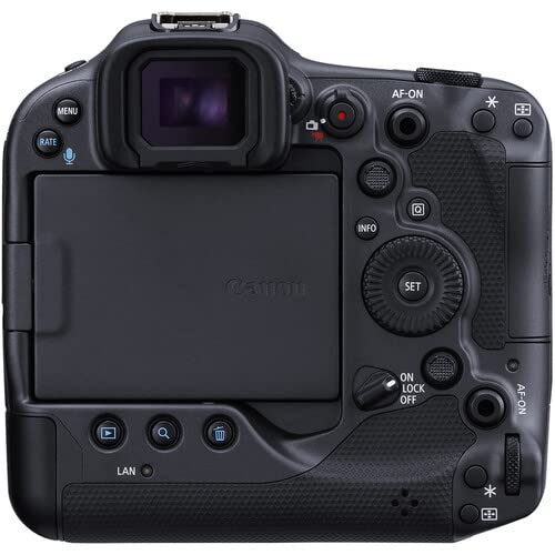 Canon EOS R3 Mirrorless Camera (4895C002) + Sony 64GB Tough SD Card + Card Reader + LED Light + Corel Photo Software + HDMI Cable + Case + Flex Tripod + Hand Strap + Cap Keeper + More (Renewed)