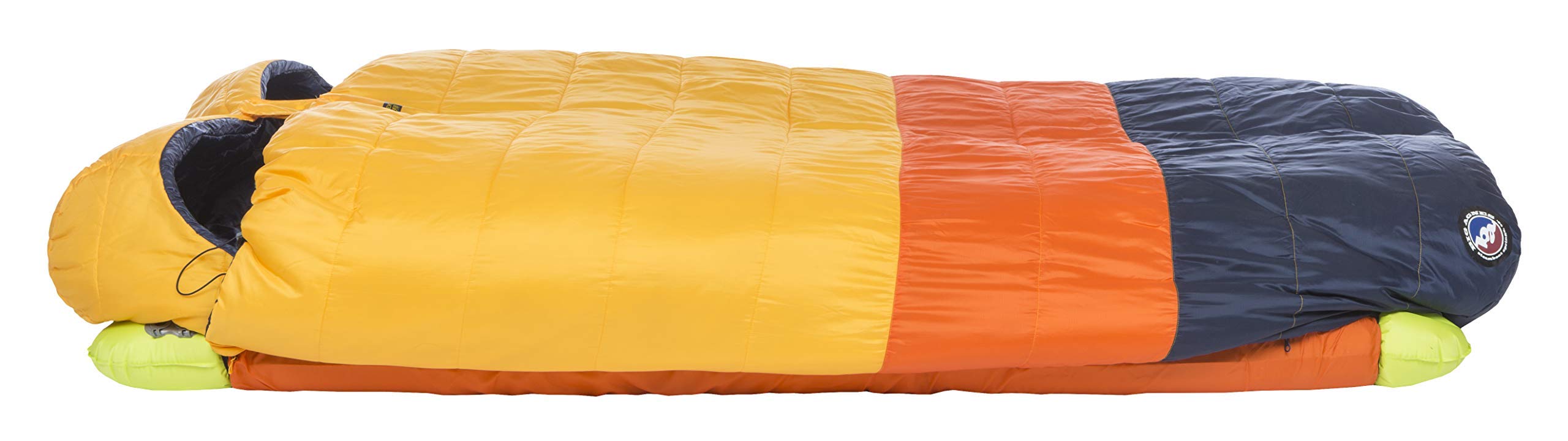 Big Agnes Big Creek 30 (FireLine Eco) Sleeping Bag, 30 Degree, 40" Double Wide