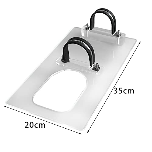 Fenteer Shearing Fur Machine Bracket Easy to Install Shearing Guide Trimmer Tool Accs Thick Carpet Clipper Bracket for Grooming Tools Sheep Shears, B