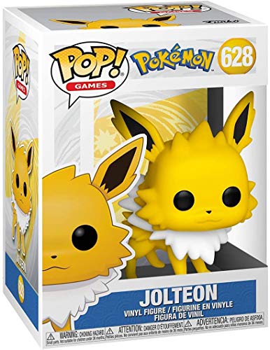 POP Pokemon - Jolteon Funko Pop! Vinyl Figure (Bundled with Compatible Pop Box Protector Case), Multicolor, 3.75 inches