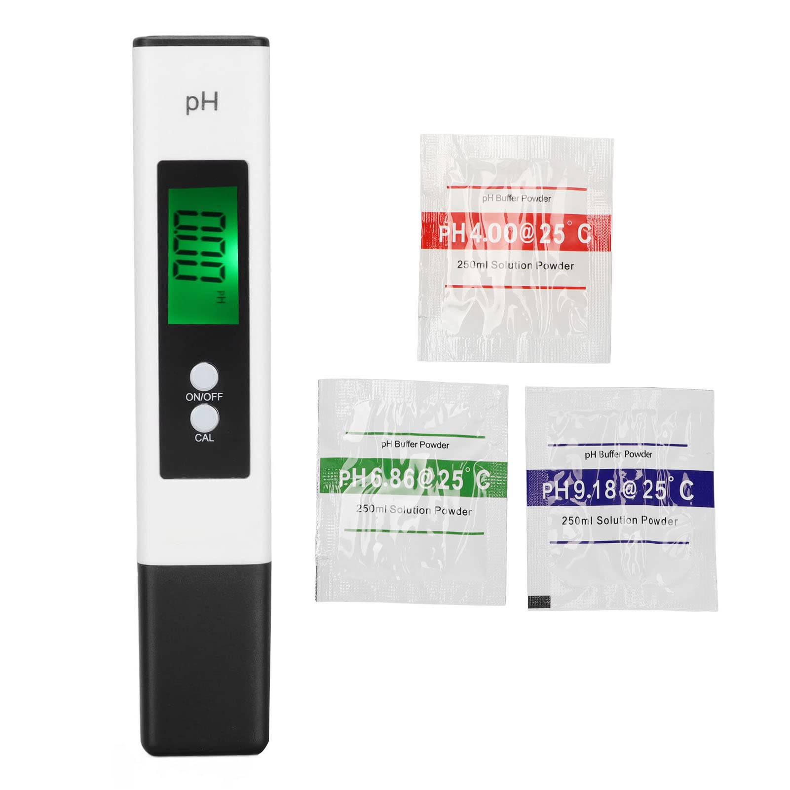 Digital PH Meter for Water, Automatic Calibration Water PH Tester LED Water Quality Meter PH Tester Pen for Fish Tank Aquarium PH Monitor