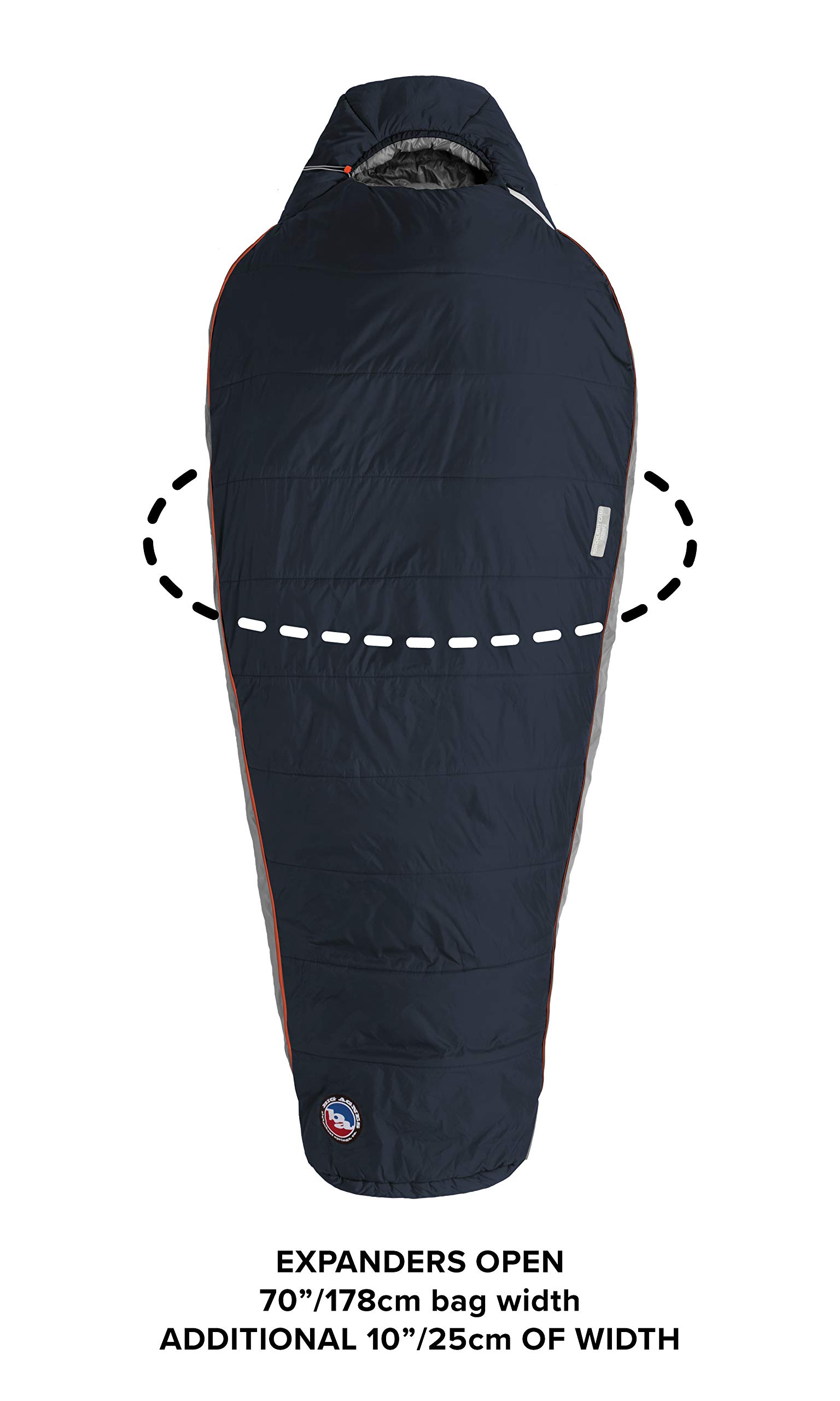 Big Agnes Torchlight Camp 20 Sleeping Bag (FireLine Pro) Regular Left