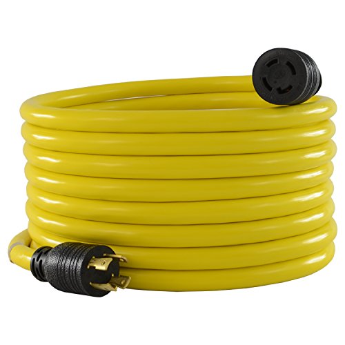 Conntek 20603 Nema Generator Cord, Yellow