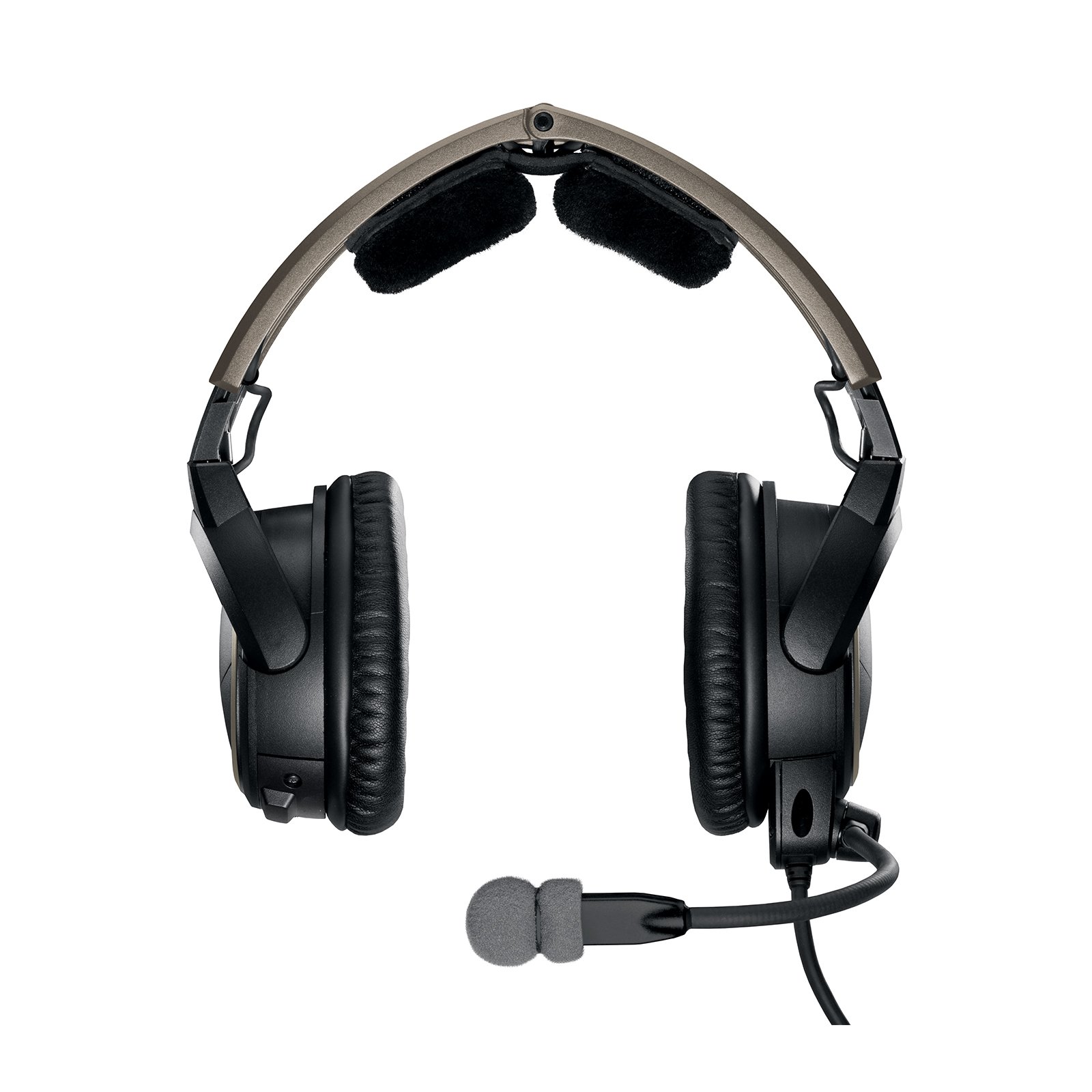 Bose A20 Aviation Headset with Bluetooth Dual Plug Cable, Black (Renewed)