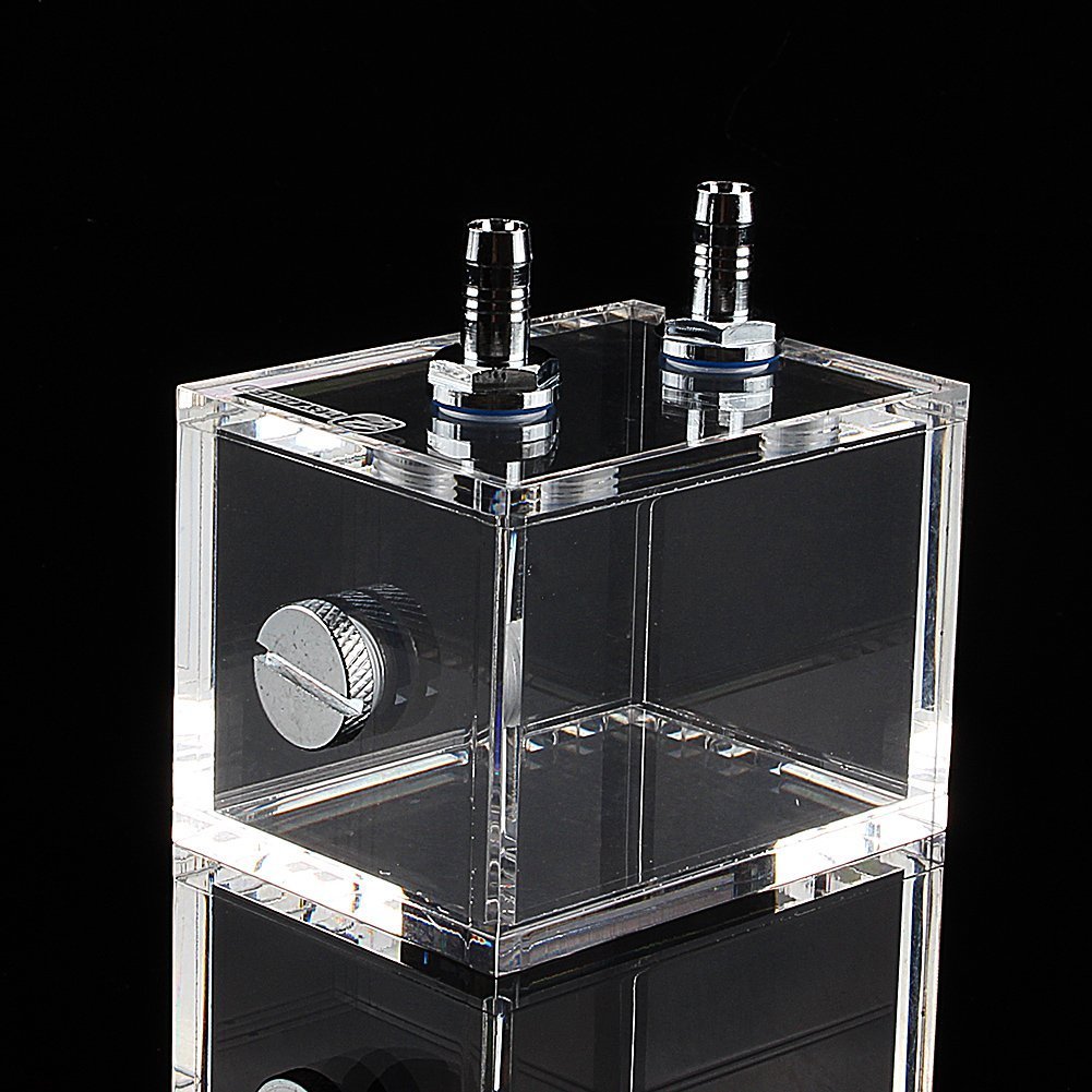 ZJchao 200ml Acrylic Water Tank Cooler Water Cooling Radiator Pc CPU Water Block