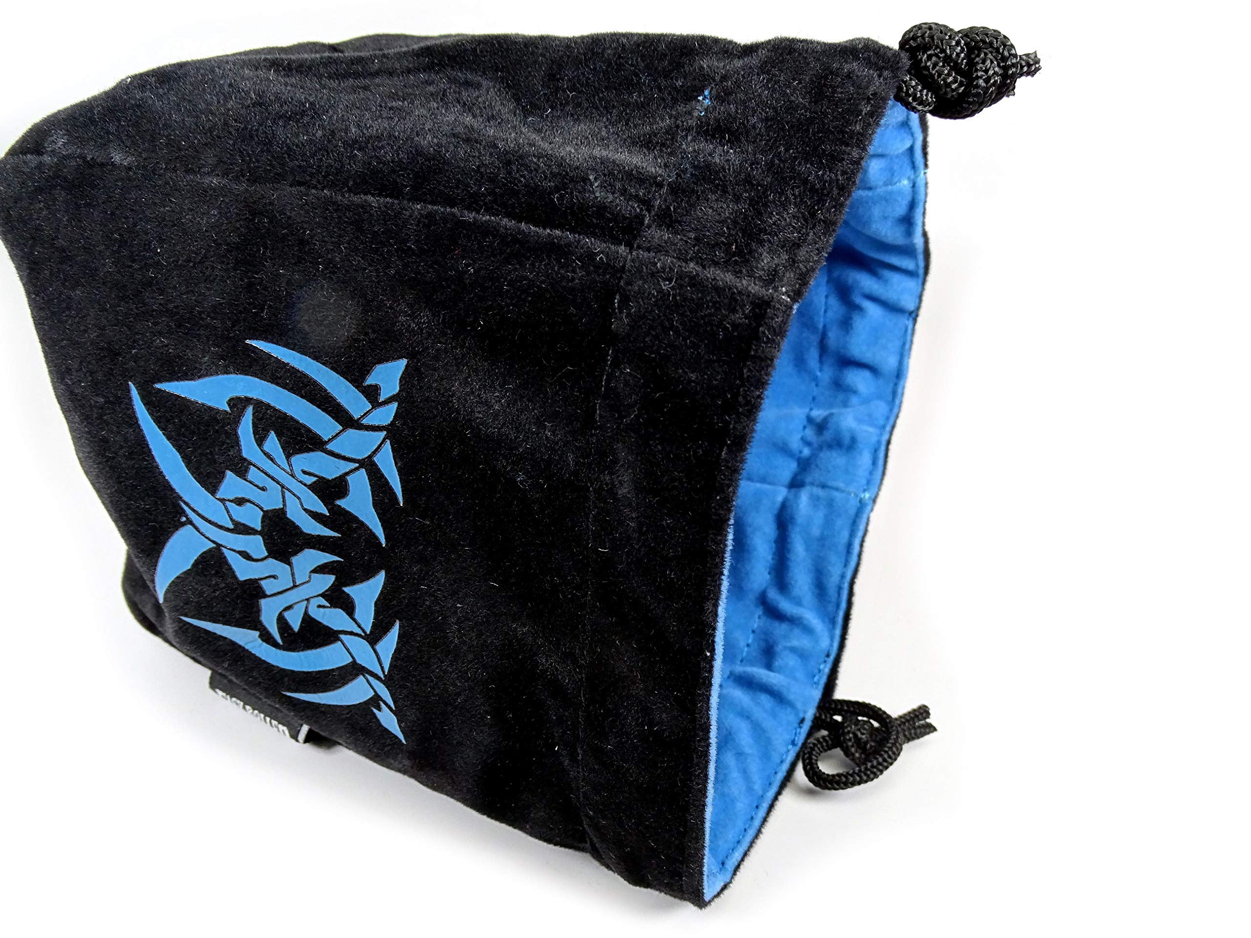 Reversible Large Microfiber Dice Bag β Self Standing and Holds over 250 Polyhedral Dice with Drawstring Tie β Multiple Designs Available (Cthulhu)