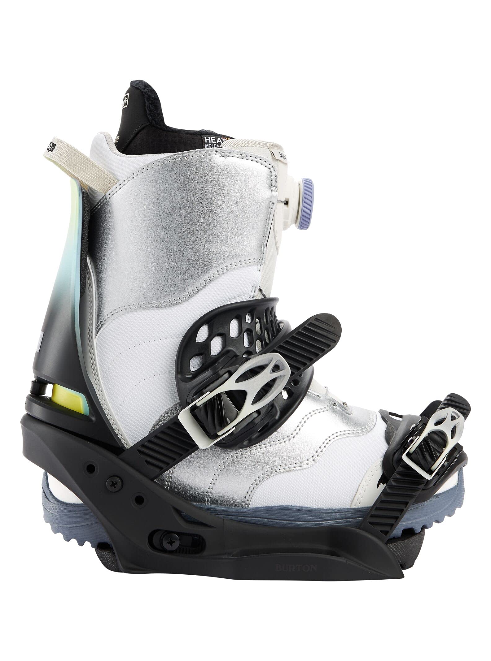 Burton Lexa X EST Womens Snowboard Bindings Black/Fade Sz L (8+)