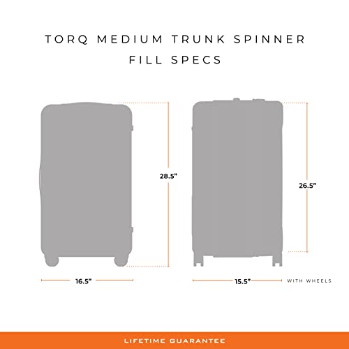 Briggs & Riley Torq Hardside Luggage, Hunter, Medium Trunk-Checked 28-Inch