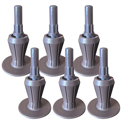 Home's Place Replace Wheels on Bed Frame with These Sturdy Bed Frame Feet Replacement. Keep Bed from Moving. Heavy Duty Bed Frame Feet. Set of 6