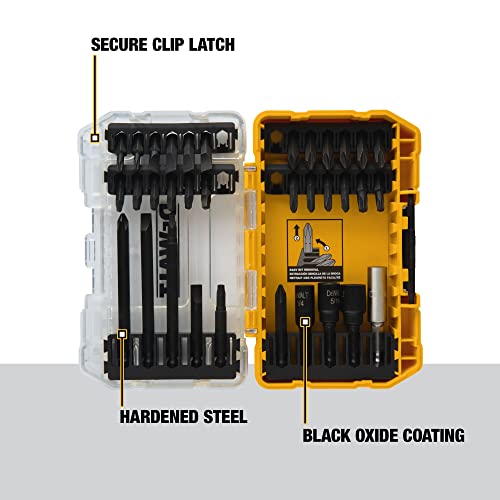 DEWALT Impact Driver, Screwdriver Bit Set, 34-Piece (DW2153)