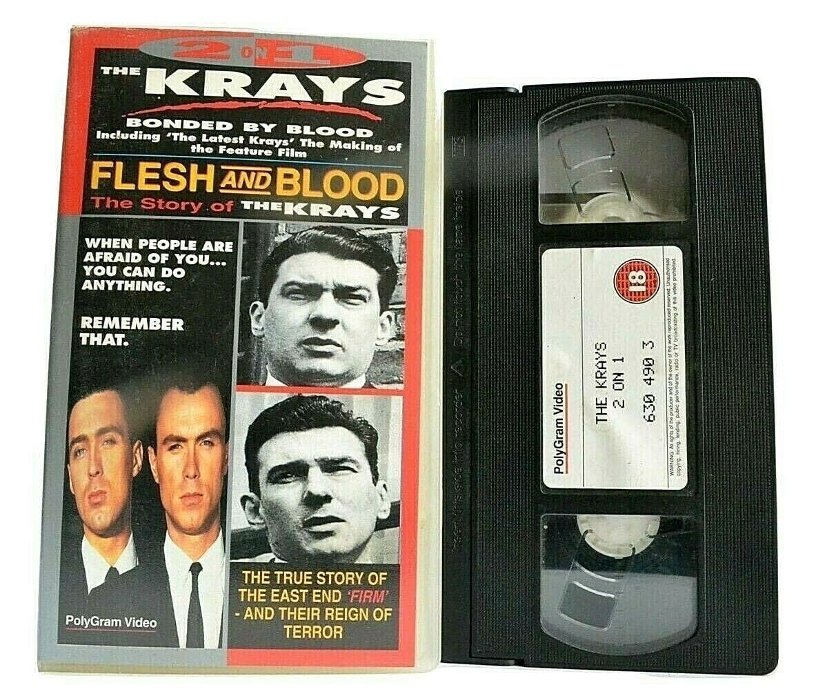 The Krays/Flesh And Blood [VHS]