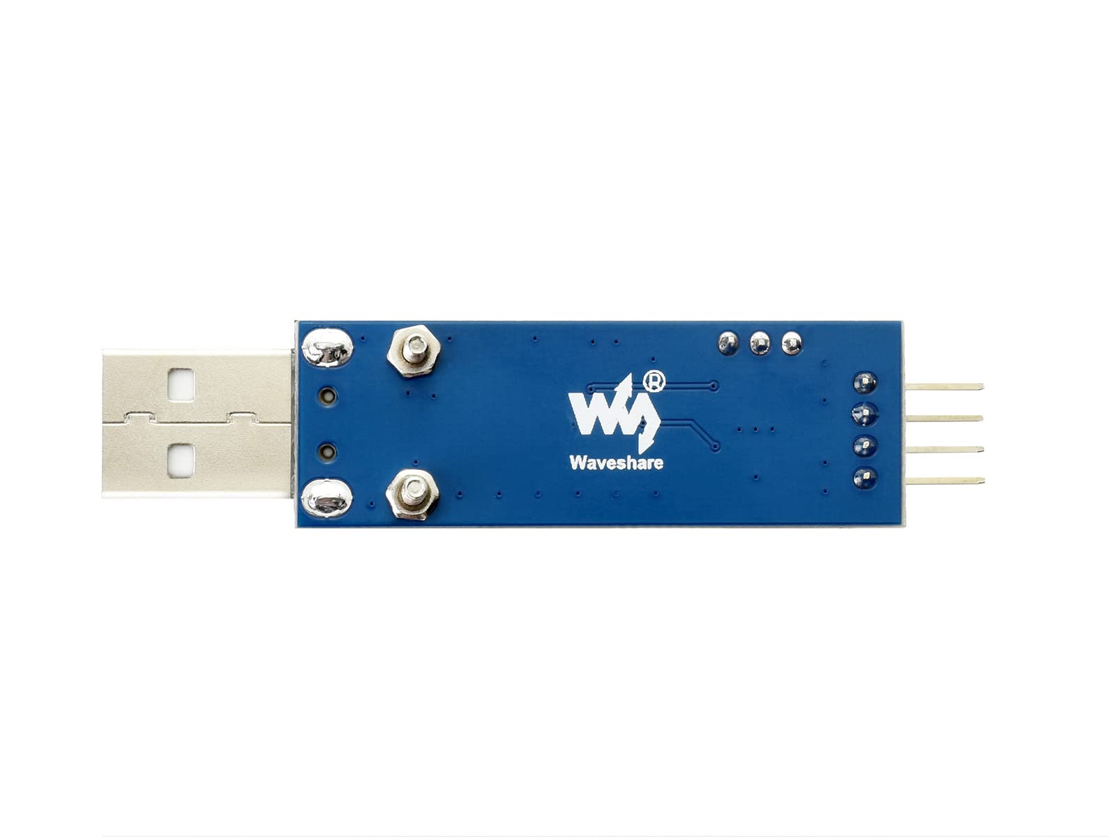 Waveshare PL2303 USB to UART (TTL) Communication Module V2 USB-A Connector Compatible with 1.8V/2.5V/3.3V/5V Logic Level Supports Windows XP/7/8/10/11/