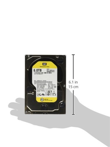 WD 6TB 3.5" Re 7200 RPM SATA III 128 MB Cache Bulk/OEM Enterprise Hard Drive (WD6001FSYZ)