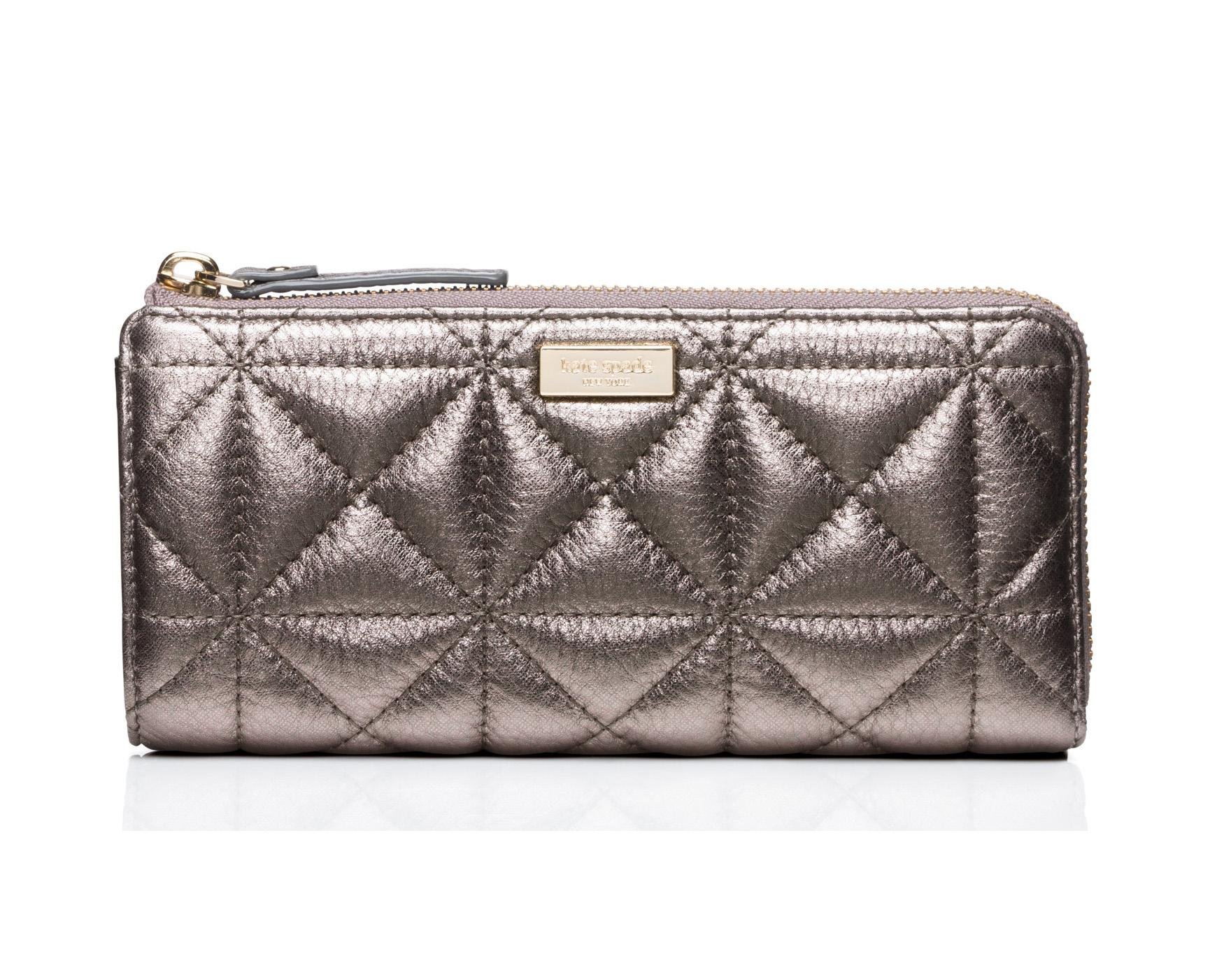 KATE SPADE Whitaker Place Nisha Wallet - Mercury