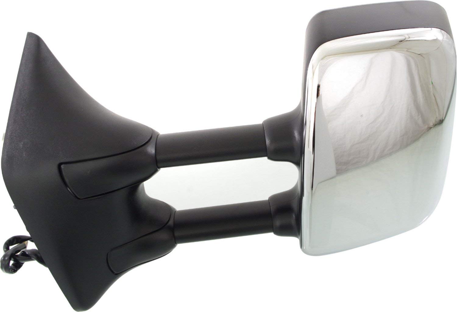 Kool Vue Driver & Passenger Side Power Heated Towing Mirrors for Nissan Titan 2004-2015 With Memory Chrome With Towing Package