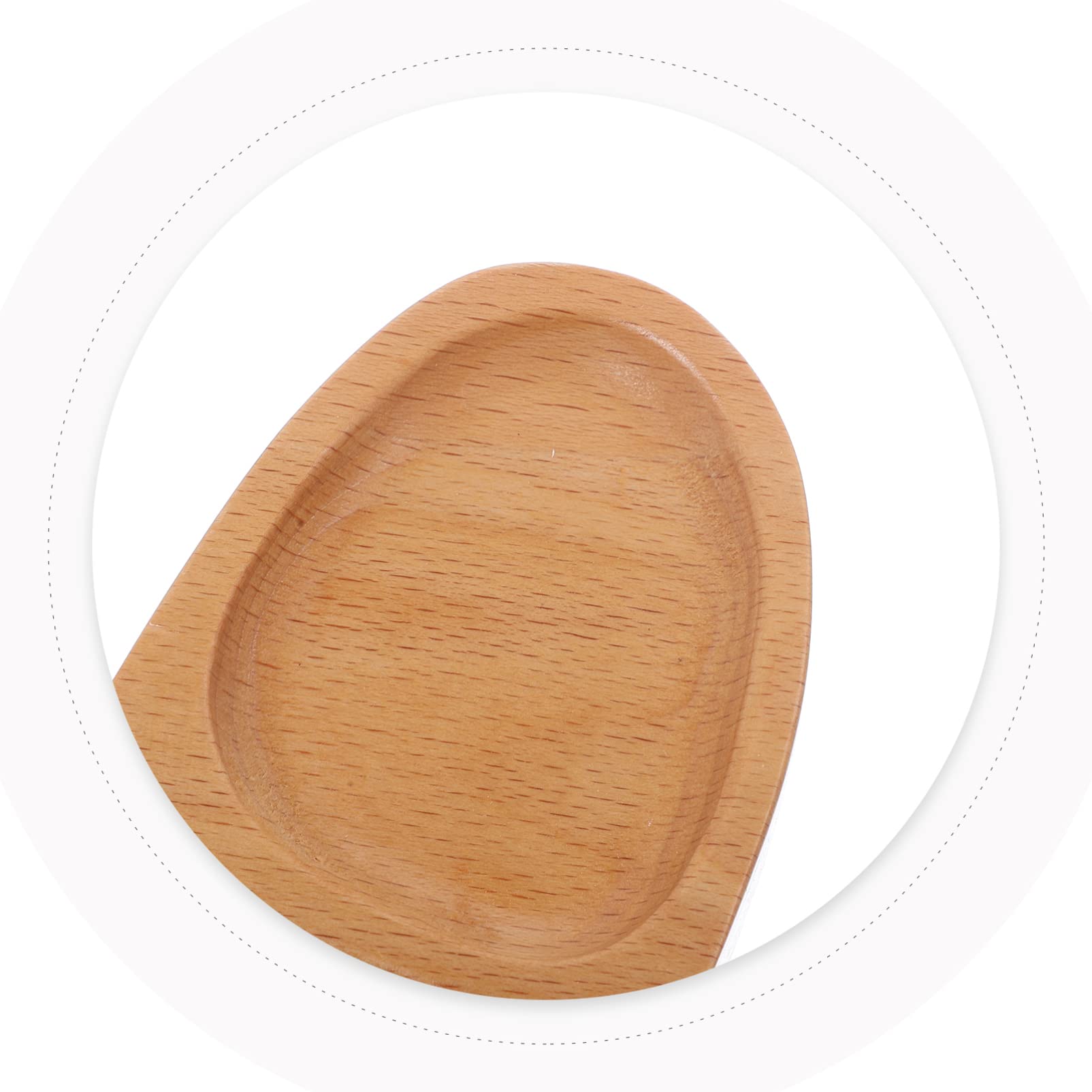 BESTOYARD Easter Bunny Plate Wooden Serving Platter Bunny Shaped Wood Tray Easter Rabbit Plates Appetizer Platter Bread Salad Display for Parties Holidays Family Dinners and More
