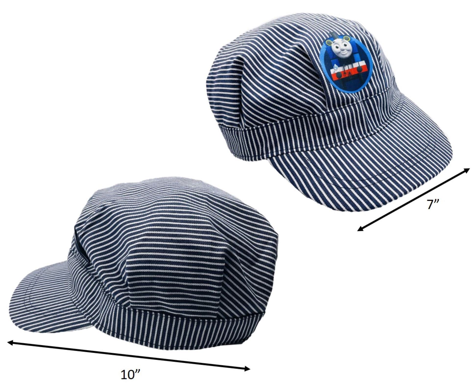 ProductMix Thomas The Train Hat Gift Set with Navy Blue Bandana and Whistle (3 Items) -Toddler/Preschool Boys