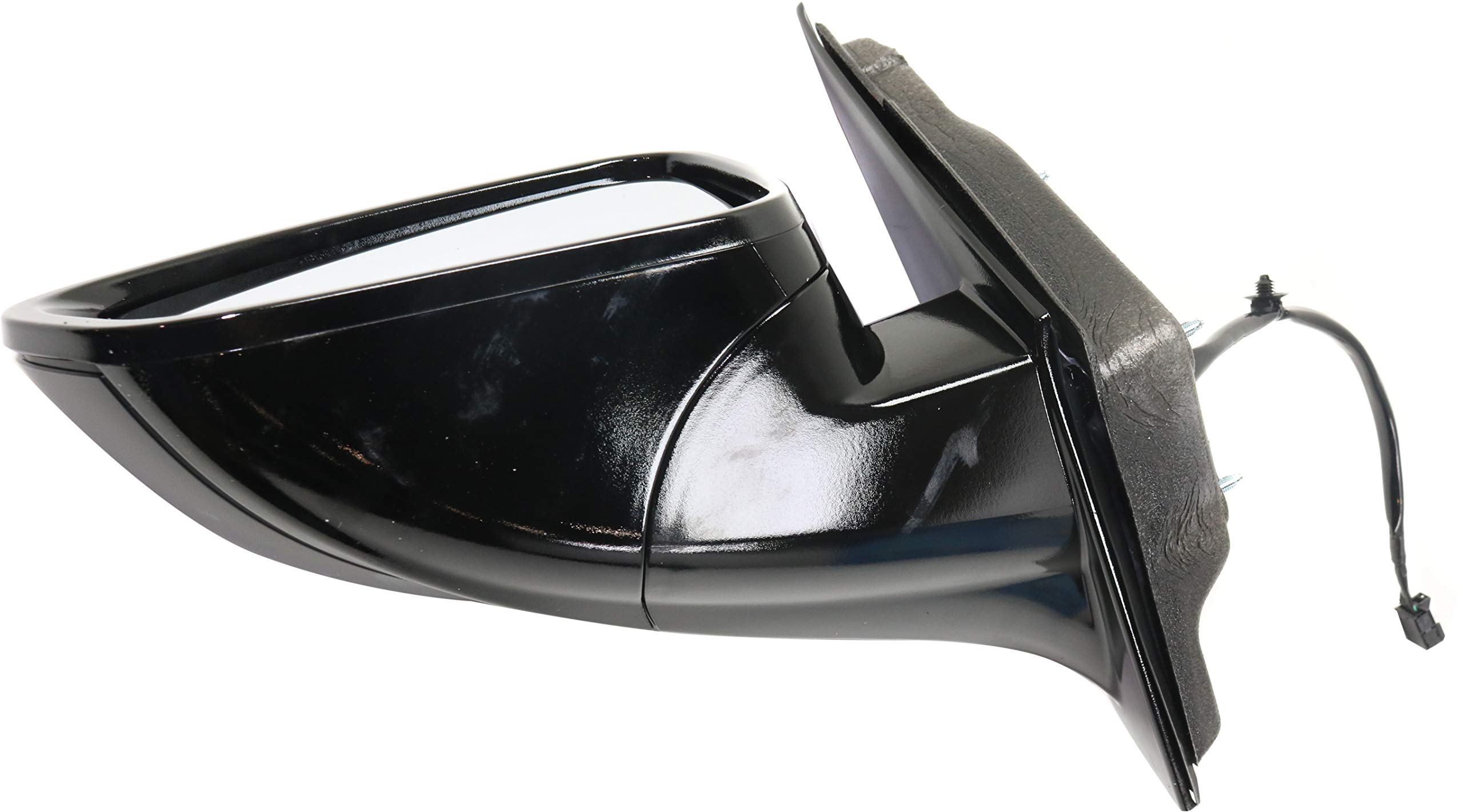 Kool Vue Driver Side Power Heated Mirror for Chrysler 200 2015-2017 Without Signal Light, Blind Spot Monitor, Memory, Puddle Lamp & Auto-Dimming Paintable
