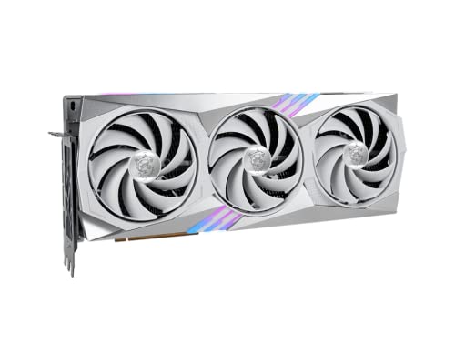 MSI Gaming GeForce RTX 4080 16GB GDRR6X 384-Bit HDMI/DP Nvlink Tri-Frozr 3 Ada Lovelace Architecture Graphics Card (RTX 4080 16GB Gaming X Trio White)