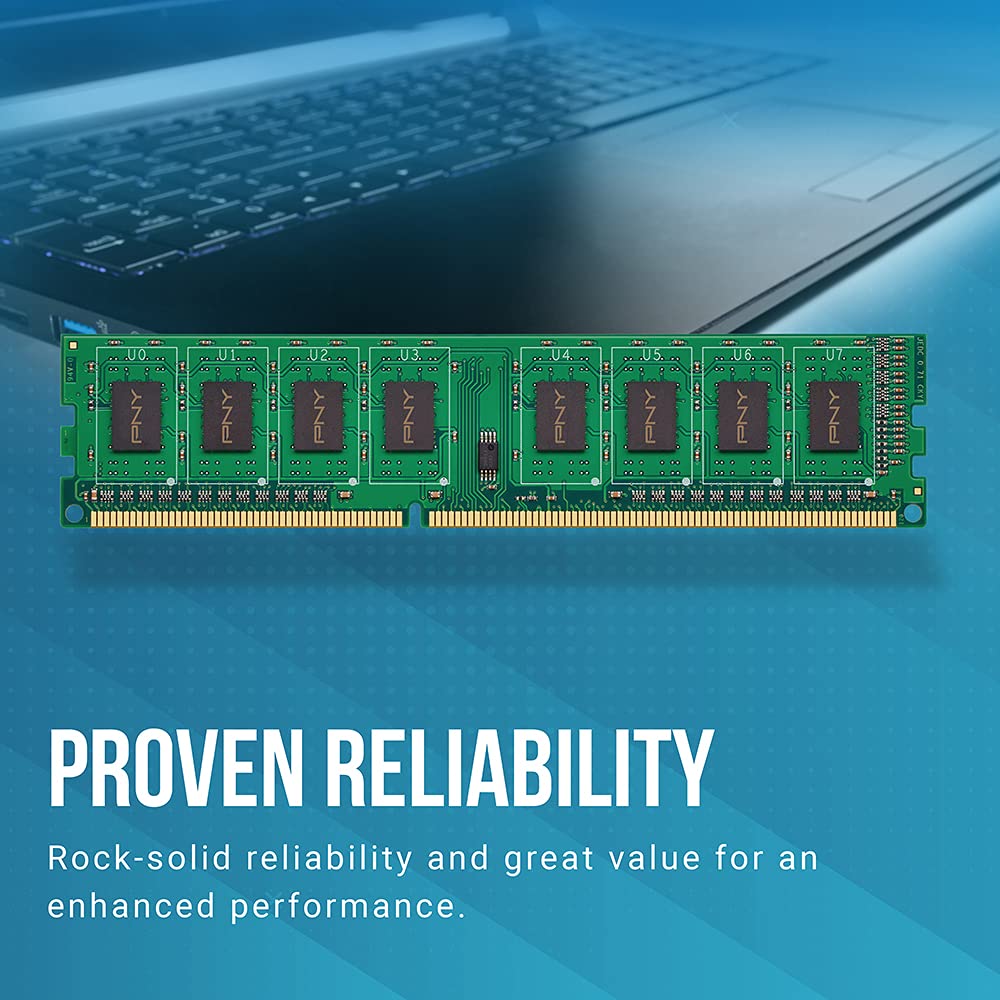 PNY Performance 8GB DDR3 1600MHz (PC3-12800) CL11 1.5V Desktop Memory - MD8GSD31600NHS