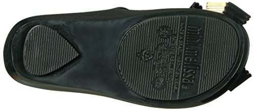 Mini Melissa Kids' Mini Ultragirl Sweet Iv Mary Jane Flat,Black,10 Regular US Toddler