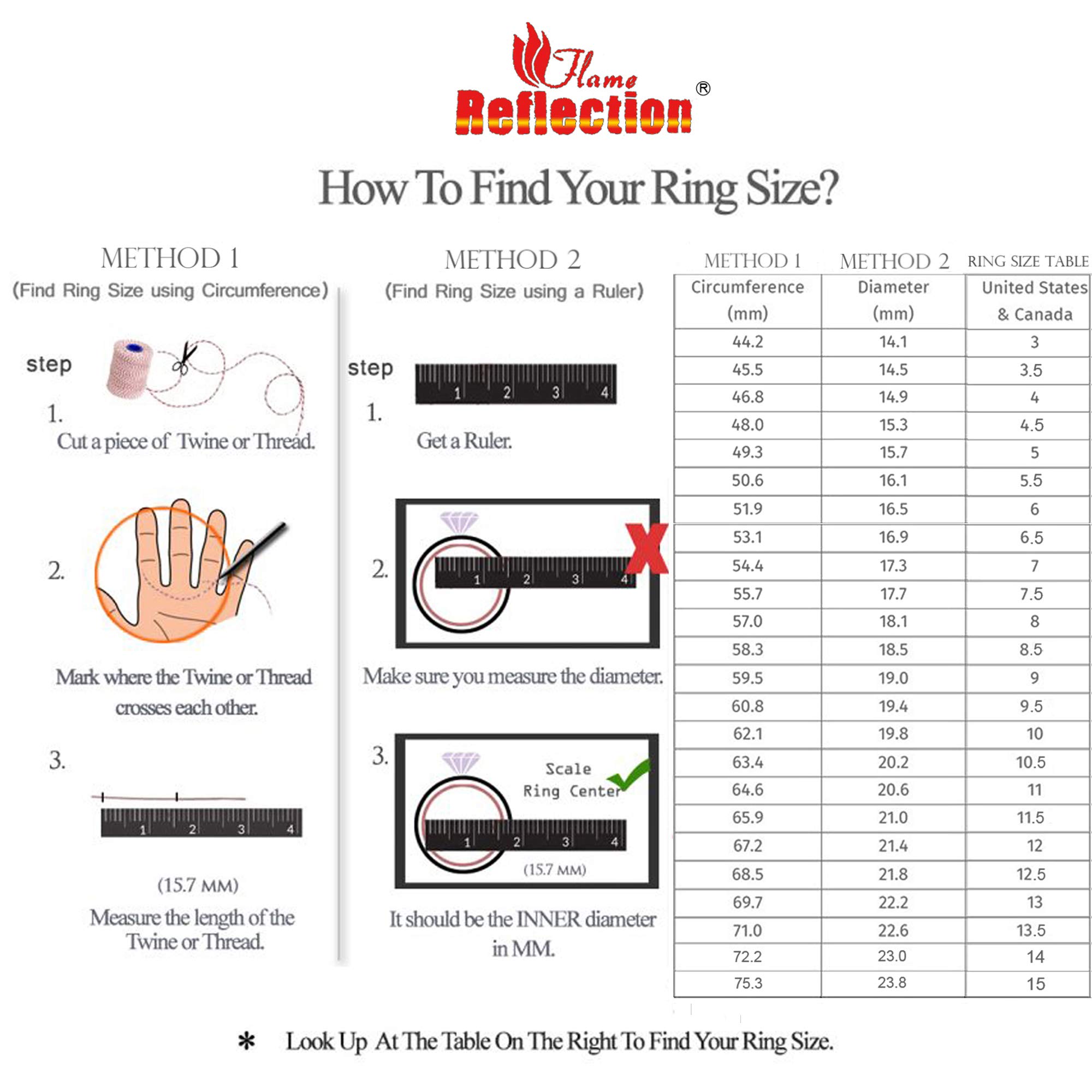 Black Stainless Steel Women Wedding Ring Sets Bridal Engagement Bands Round CZ Three Stones size 6.5