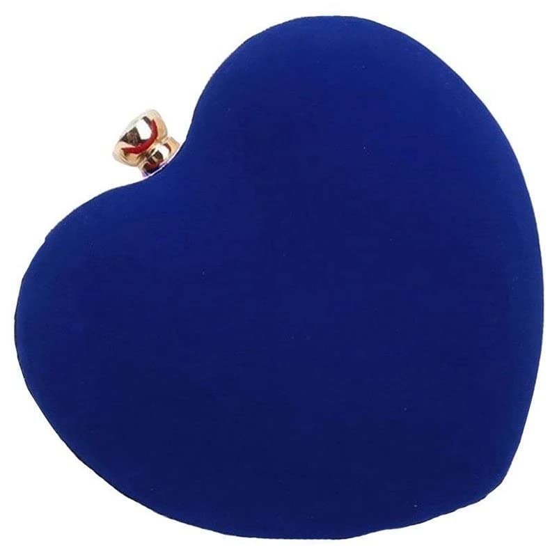 CCBUY Heart Shape Clutch Bag Messenger Shoulder Handbag Tote Evening Bag Purse,Blue