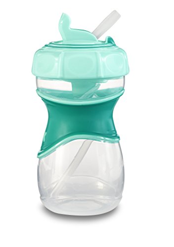 NUK Everlast Straw Sippy Cup, Green, 10oz 1pk