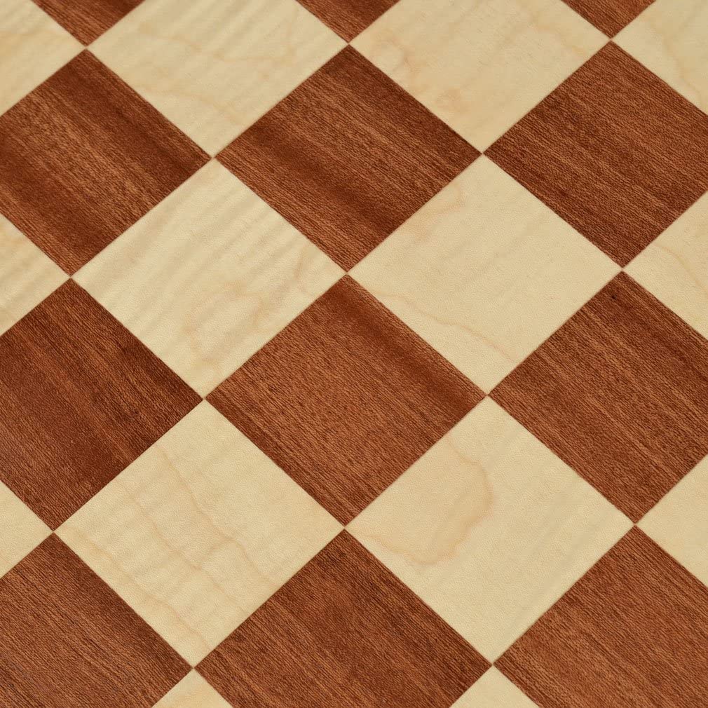 Professional Tournament Wooden Chess Boards, No. 4, 5 and 6-1,75", 2" and 2,25" - Inlay (2.25", Notation)