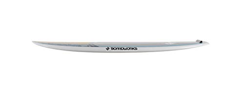 Boardworks Kraken | Surf and Fun Stand Up Paddleboard | EXP Veneer - Epoxy Hardboard | 10' 3", Bamboo/Grey/Ocean