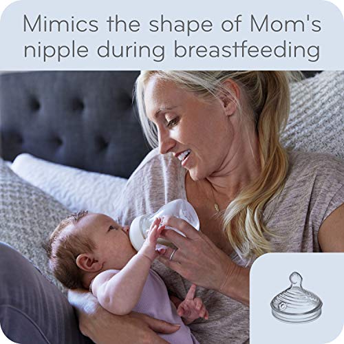 NUK Simply Natural Baby Bottles, 5 Oz, 3 Pack