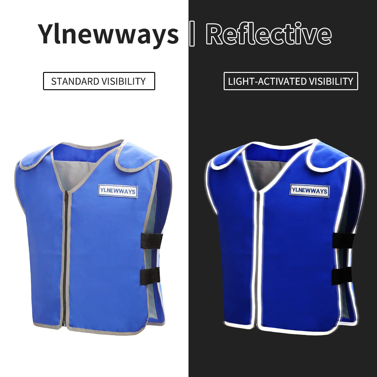 Cooling Vest for Men&Women for Hot Weather,Ice Reflective Vest with 24 PCS Ice Packs and Pockets, Cool Jacket for Working in the Heat