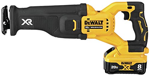DEWALT 20V MAX* XR Reciprocating Saw Kit, Power Detect Tool Technology (DCS368W1)