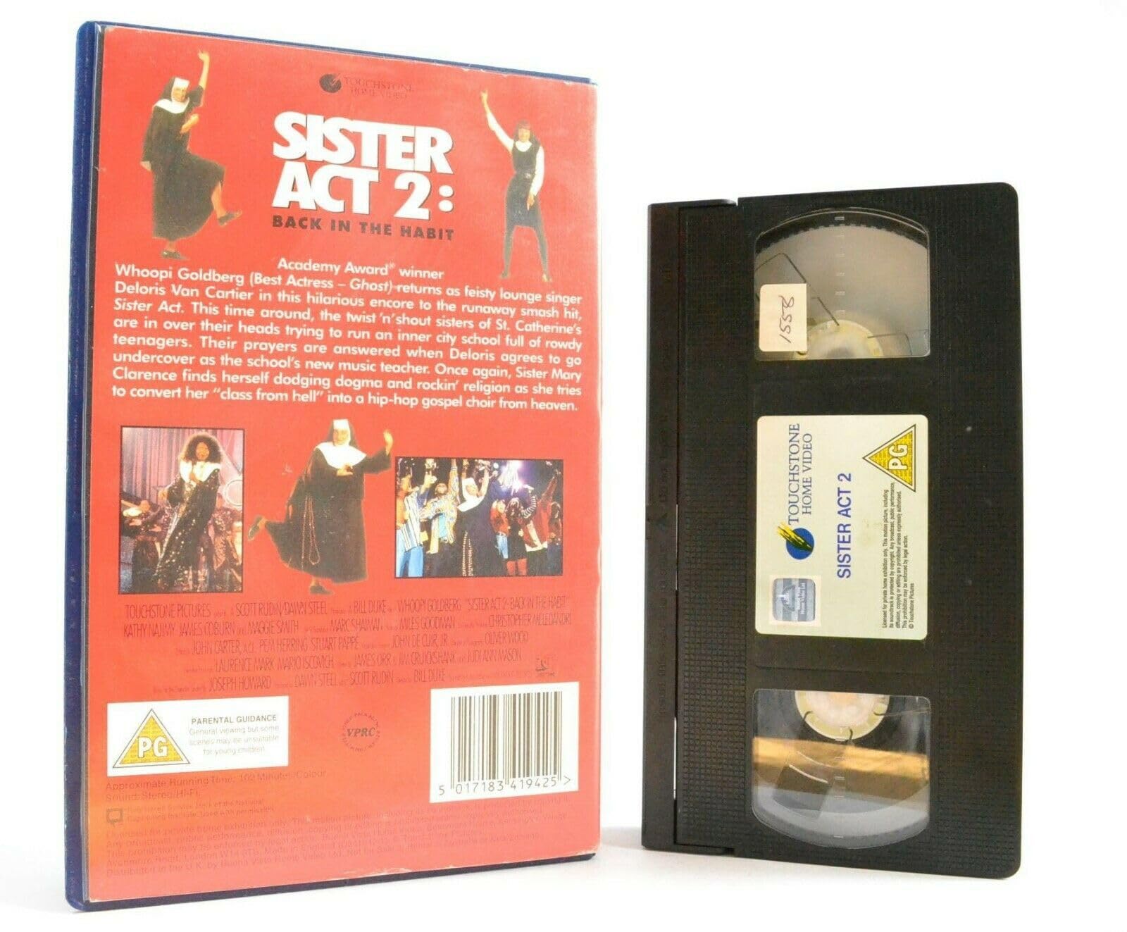 Sister Act 2: Back In The Habit - Large Box - Sister With Bad Habit - Pal VHS