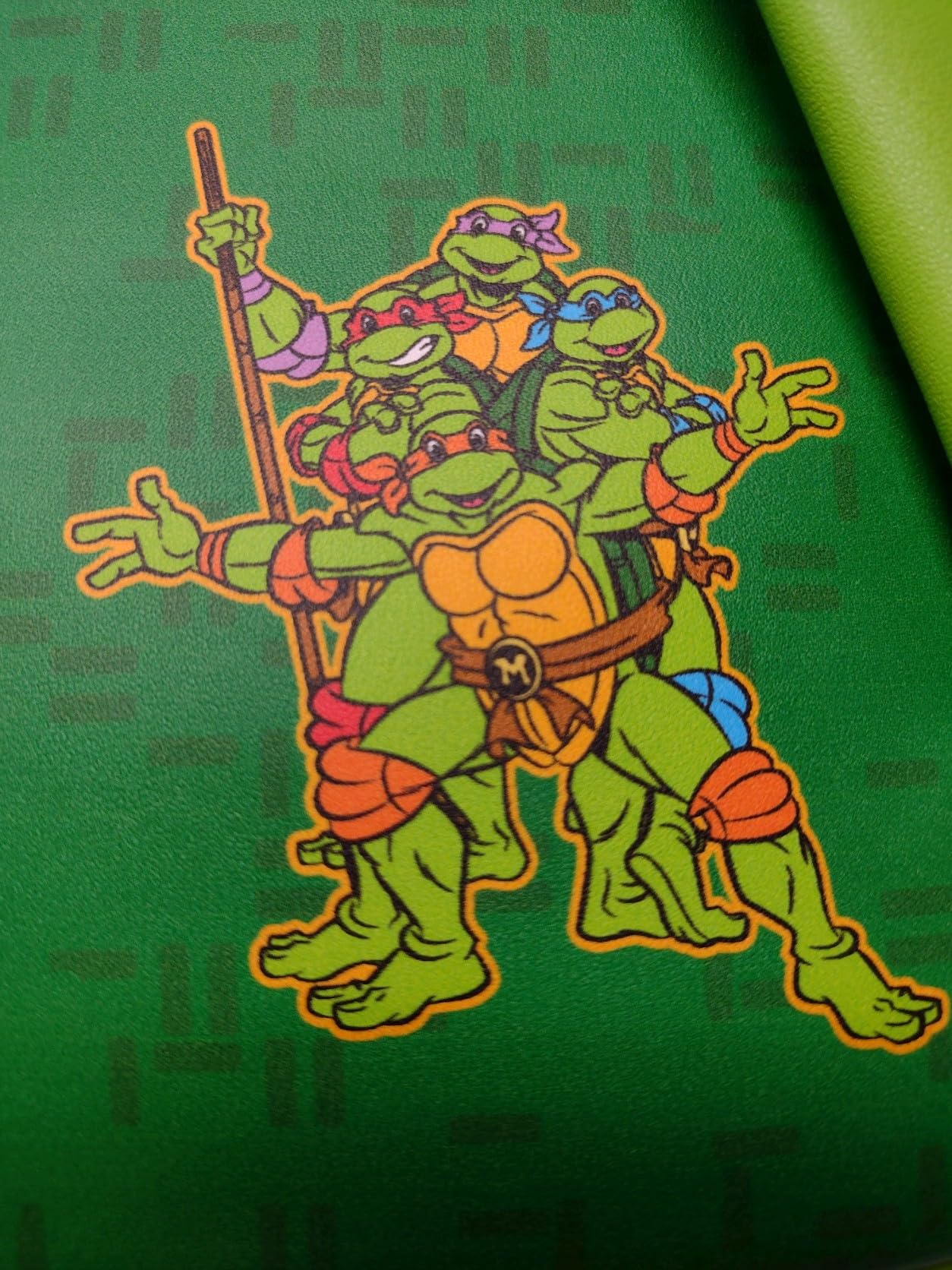 Loungefly TMNT Teenage Mutant Ninja Turtles Squad Womens Double Strap Shoulder Bag Purse