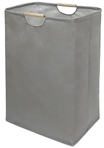 QKELIM Large Laundry Hamper Tall Storage Basket Organization Bin box for Toys Clothes in Laundry Room Bedroom Bathroom College Dorm for Adults Kids