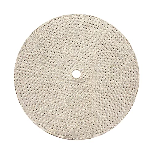 United Pacific 8" Muslin & Sisal Buff - 5/8" Arbor