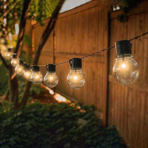 PUZOU Solar Lights, 10LED 3.5M 8 Modes Waterproof String Lights Outdoor Fairy Lights Crystal Balls Decorative Lighting for Garden Home Party Wedding Christmas Decoration