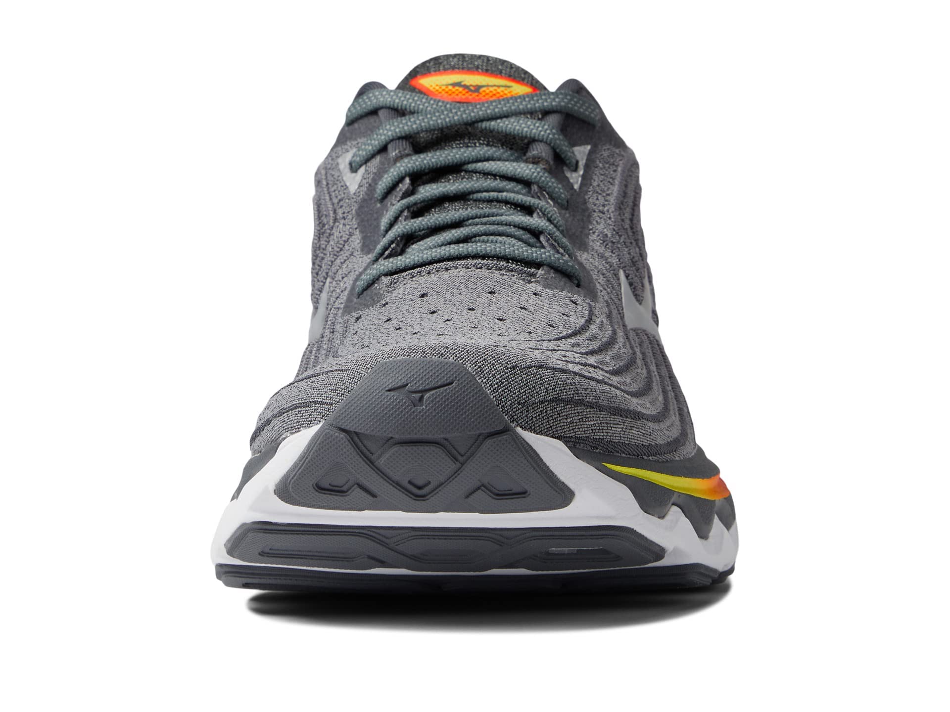 Mizuno Men's Wave Horizon 6 Sneaker, Ultimate Grey/Silver, 12