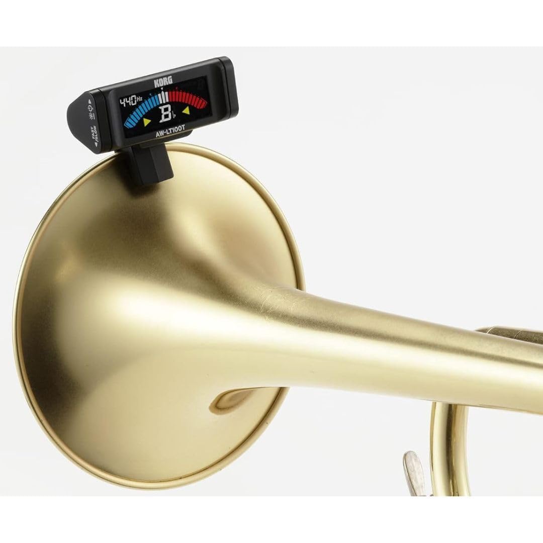Korg Trumpet Trombone Tuner, Black (AW-LT100T)