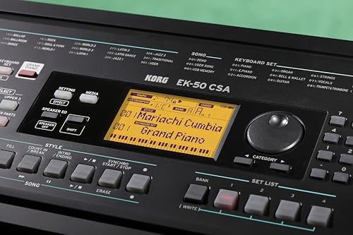 Korg, 61-Key Portable Keyboard, EK-50L